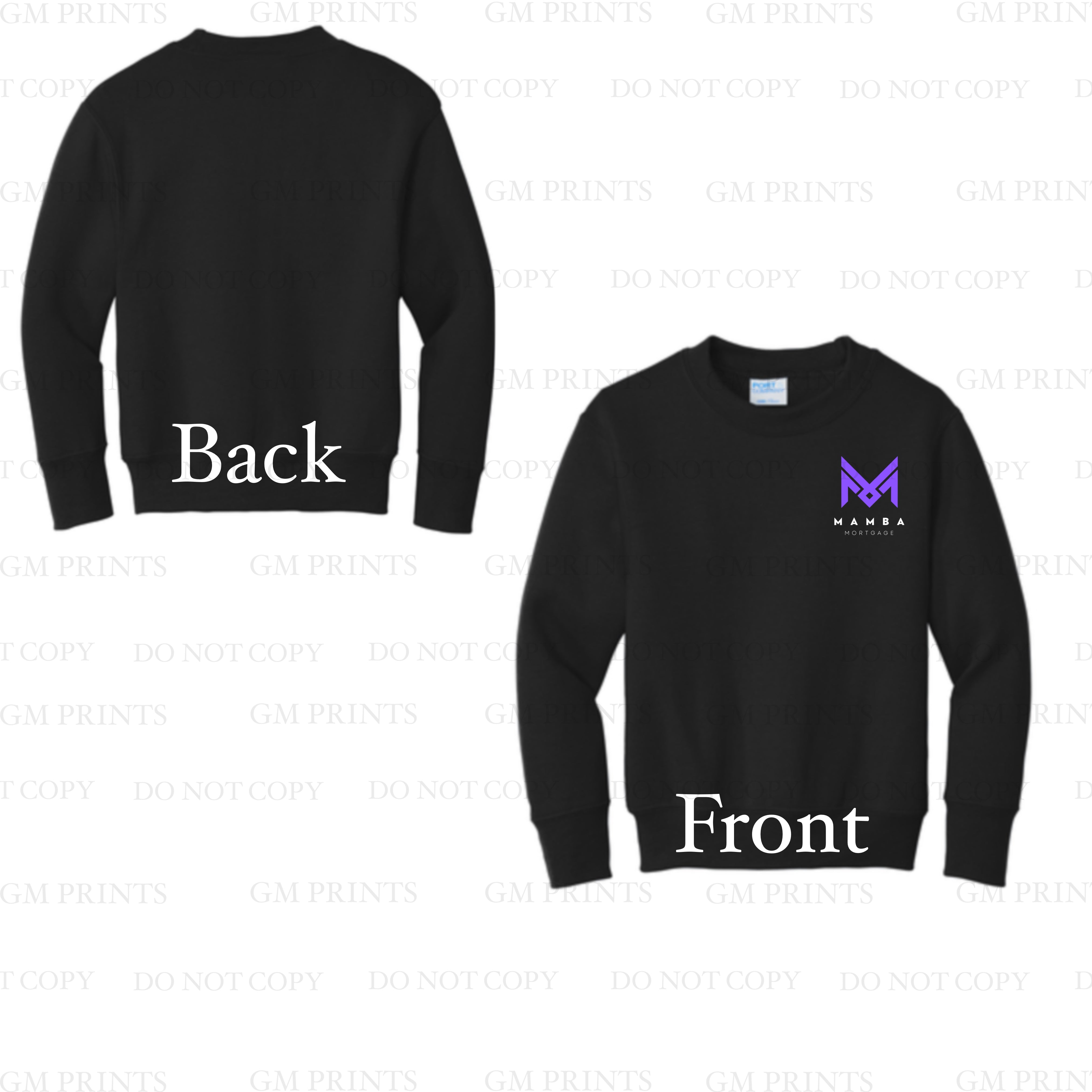 Mamba Logo Youth Sweatshirt – GM Printing, LLC